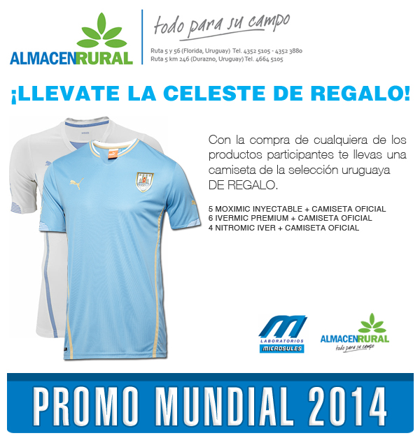Promo celeste de Microsules - Almacen Rural