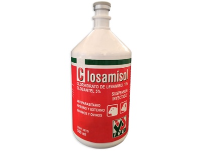 Closamisol inyectable 500 ml - Almacen Rural