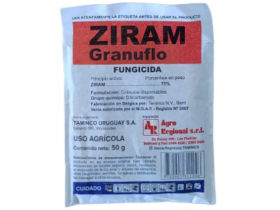 Ziram granuflo x 50 grs. - Almacen Rural