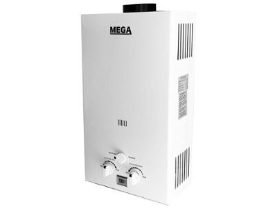 Calefón a gas MEGA 10 litros tiro natural - Almacen Rural